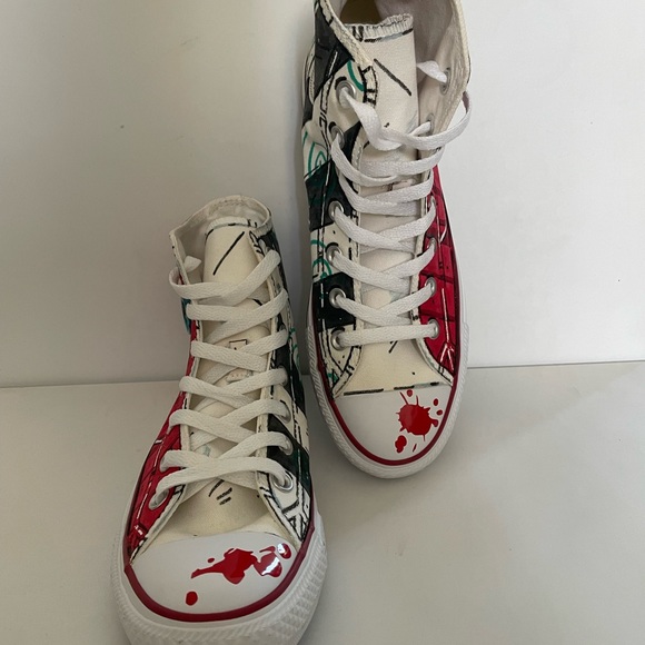 Converse | Shoes | Borderlands Mad Moxxi Inspired Canvas Converse All ...